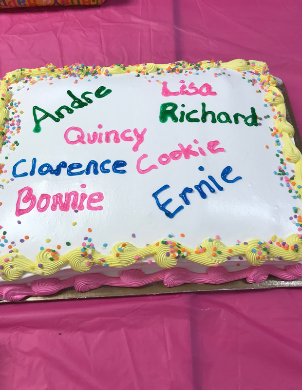 Hickory Ridge LPN Creates Monthly Birthday Cakes